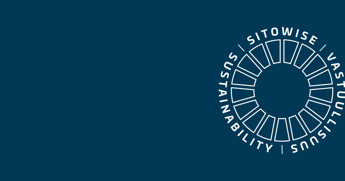 Sustainability tool | Sitowise