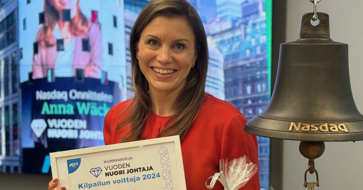Sitowisen Anna Wäck on Vuoden nuori johtaja | Sitowise